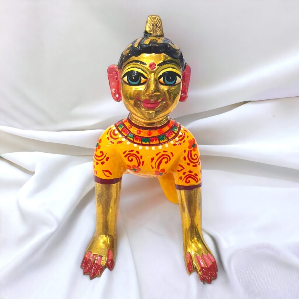 5No Baal Radha Rani Ji Shringar Idol (ASHTADHATU) – VenuMadhavStore ...